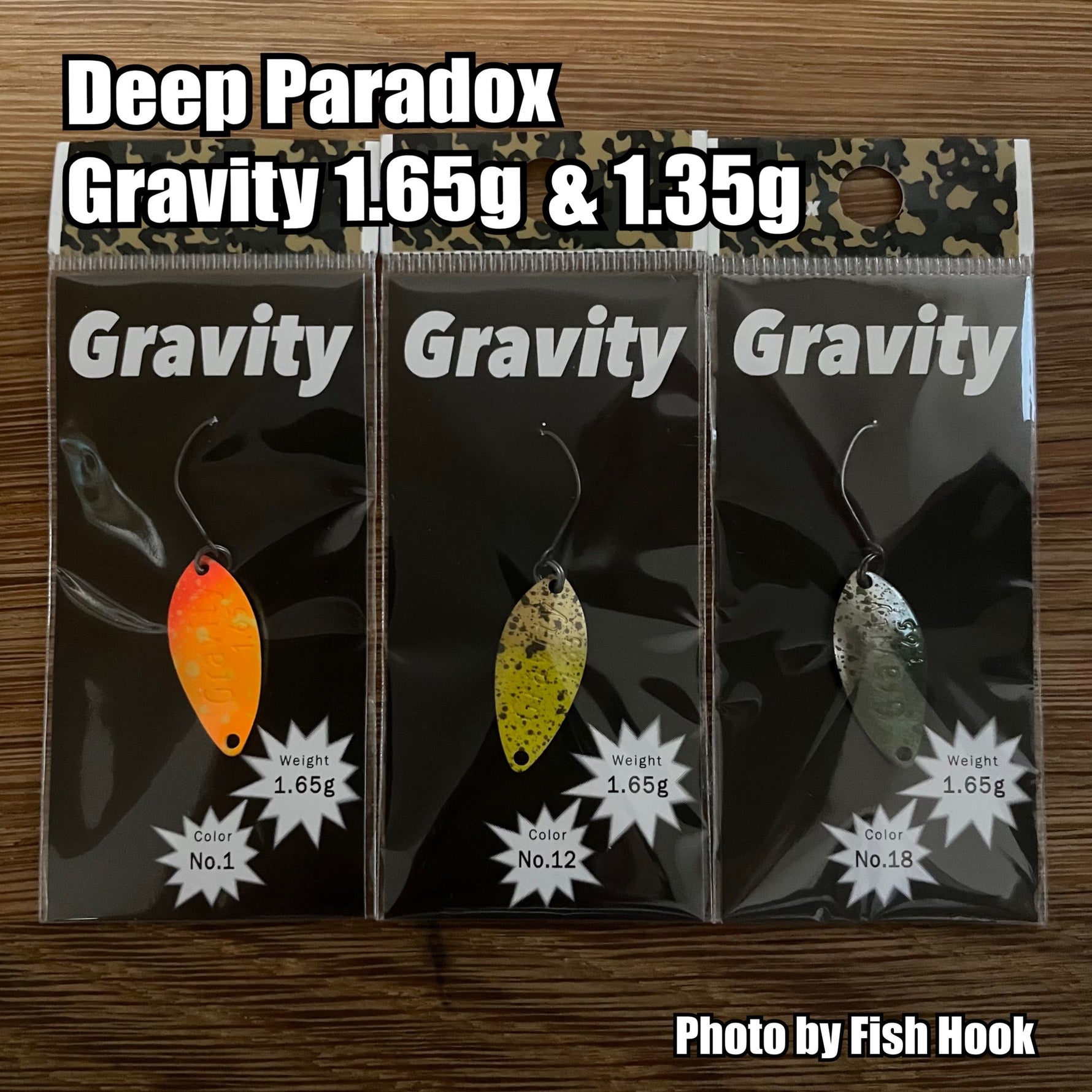ディープパラドックス グラビティー 1.35g & 1.65g / Deep Paradox Gravity 1.35g & 1.65g_Fish Hook