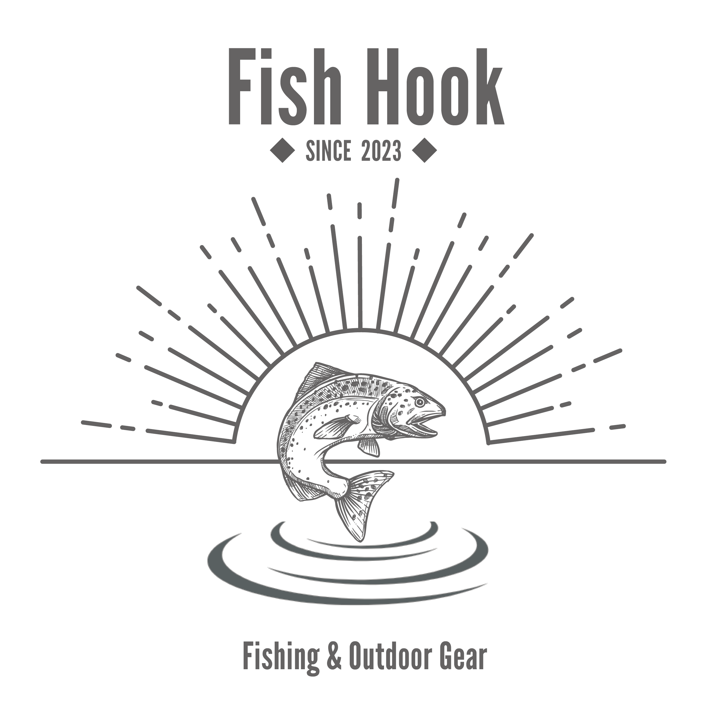 【Fish Hook オリジナル】Fish Hook ステッカー/【Fish Hook Original】Fish Hook sticker ...